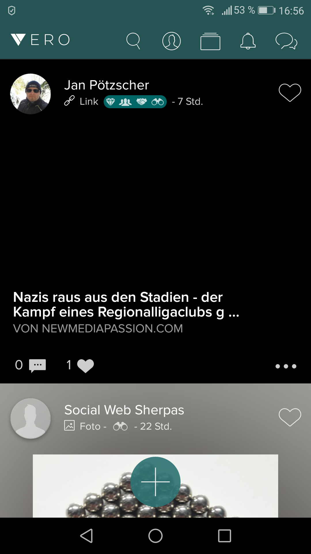 Vero - die neue true Social App im ersten Test | Erstkontakt
